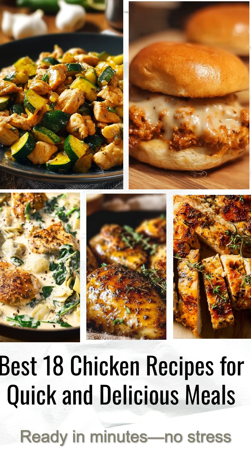 Best 18 Chicken Recipes for Quick and Delicious Meals